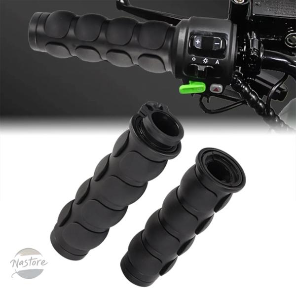 22MM 25MM バイク HANDLEBAR HANDLE BAR END HAND GRIPS FOR HARLE CRUISER CHOPPER CUSTOM スズキ BOULEVARD M109R ROAD GLIDE