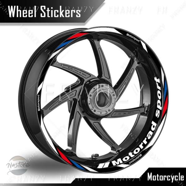 FOR F900R F800R F900XR S1000RR S1000R S1000XR R1200R R1250RS バイク WHEEL STICKER RIM DECAL HUB STRIPE TAPE ACCESSORIES