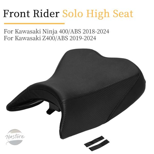 MOTORBIKE FRONT RIDER SOLO HIGH SEAT カワサキ ニンジャ 400 ABS 2018 2024 Z400 ABS 2019 2024 DRIVER SEAT CUSHION ACCESSORIES
