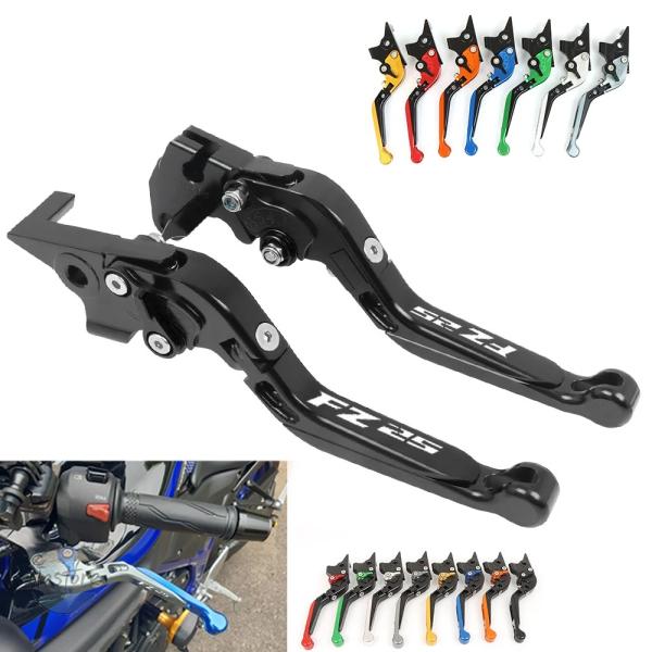 FZ 25 FOLDING EXTENDABLE BRAKE CLUTCH LEVERS HANDLEBAR バイク ACCESSORIES ヤマハ FZ25 FZ 25 2017 20 2022