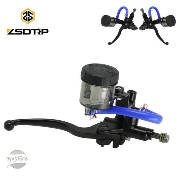 バイク UNIVERSAL FRONT BRAKE PUMP 22MM ASSEMBLY RIGHT/LEFT ADJUSTABLE BRAKE LEVER BIG CUP FOR LC150