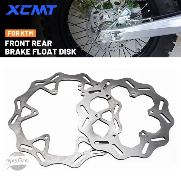 バイク 220MM 260MM FRONT REAR BRAKE DISC STEEL ROTORS DISK KTM SX SXF XC XCF XCW EXC EXCF ハスクバーナ FE TE FC TC FX TX
