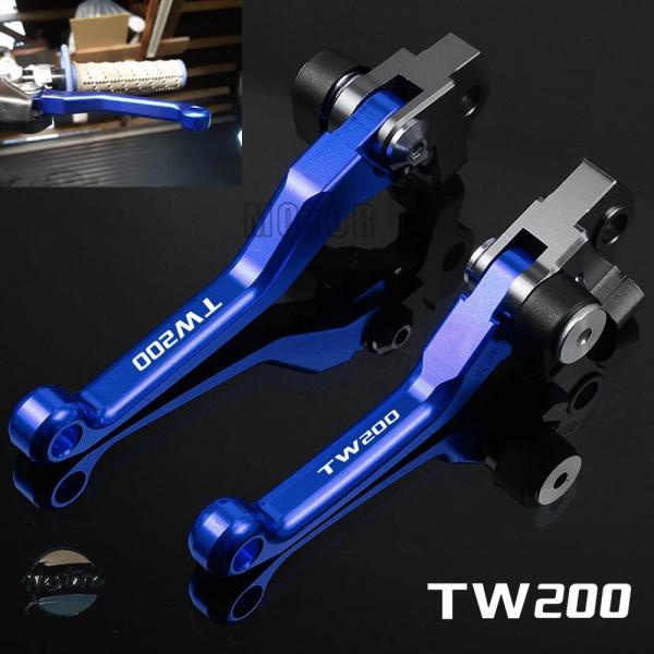 ヤマハ TW200 TW 200 2000 2015 17 ALUMINUM バイク DIRTBIKE DIRT PIT BIKE MOTOCROSS PIVOT BRAKE CLUTCH LEVERS