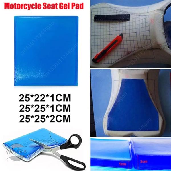 DIY バイク SEAT COOLING PAD バイク SEAT GEL ELASTIC CUSHION COMFORTABLE SOFT CAR CHAIR CUSHION SHOCK ABSORPTION MAT