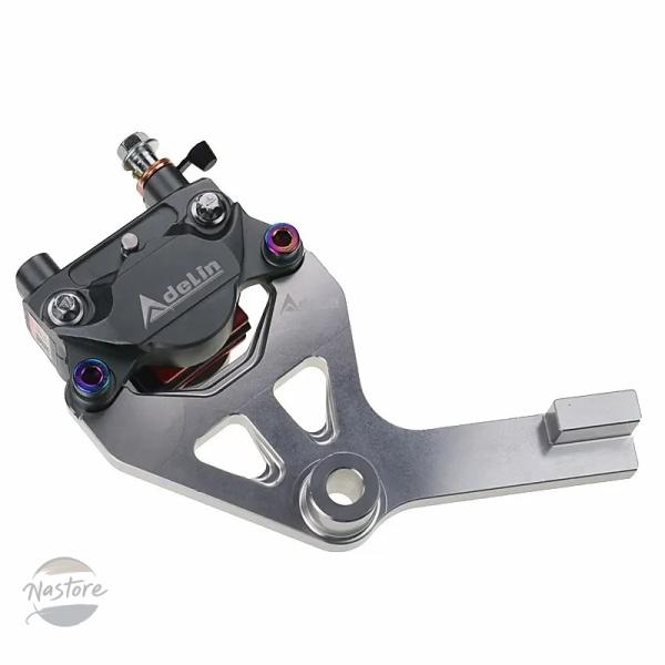 バイク REAR BRAKE CALIPER BRACKET ADAPTER SUPPORT BRAKE DISC 220MM ホンダ MSX125 GROM NON ABS YEAR 2013 2017