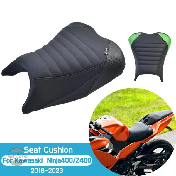 FOR ニンジャ 400 FRONT SEAT CUSHION DRIVER RIDER SEAT PAD COVER カワサキ ニンジャ 400 Z400 2018 2023 2022 バイク ACCESSORIES