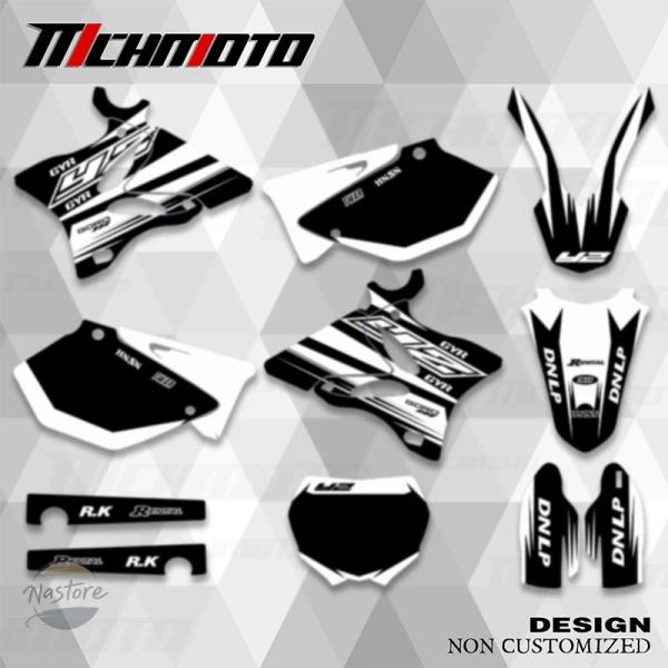 MCHMFG バイク STYLE TEAM GRAPHICS BACKGROUNDS DECALS STICKERS KITS ヤマハ YZ125 YZ250 2002 2014 YZ 125 YZ 250