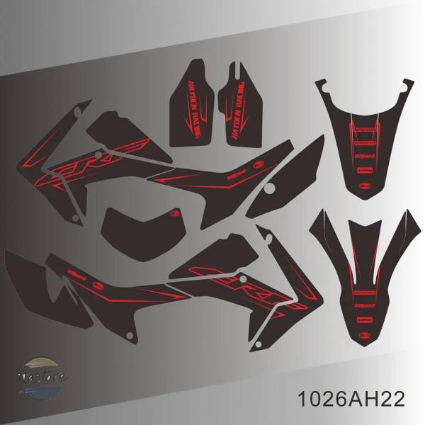 ホンダ CRF250L 2012 20 GRAPHICS DECALS STICKERS バイク BACKGROUND