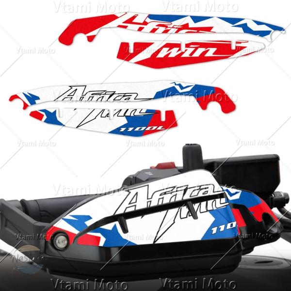バイク HANDGUARD SHIELD STICKERS DECALS ホンダ CRF1100L AFRICA TWIN CRF 1100L