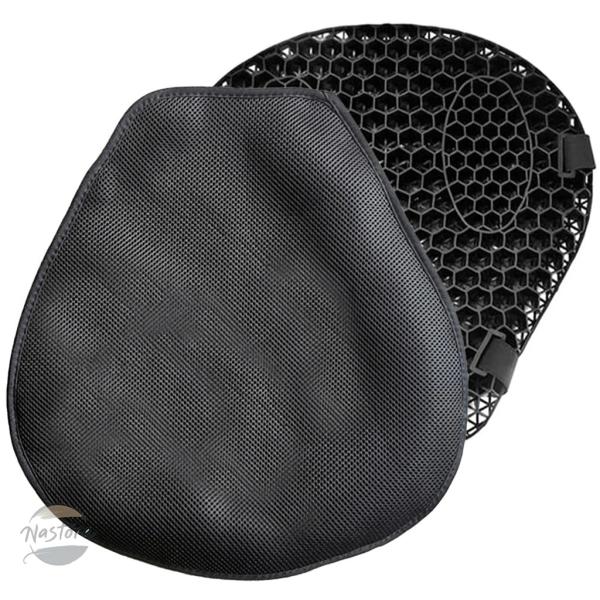 バイク SEAT CUSHION SHOCK ABSORPTION 3D HONEYCOMB MESH MOTORBIKE SEAT PAD BREATHABLE WATERPROOF QUICK DRYING MOTORBIKE