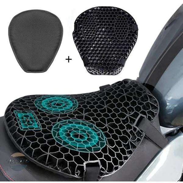MOTO 3D HONEYCOMB SHOCK ABSORBING バイク SEAT CUSHION COOLS GOOD DECOMPRESSION AND SHOCK ABSORBS SUITABLE FOR ANY バイク