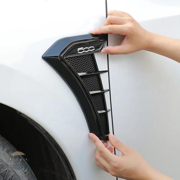 フィアット 500 2007-2022 500e 2020 2021 500l 2014-2018 500x 2015-2022 カーボンブラック カスタムパーツ 部品 アクセサリー当店の商品は海外製品が主となります。画像をよくご確認お願い...