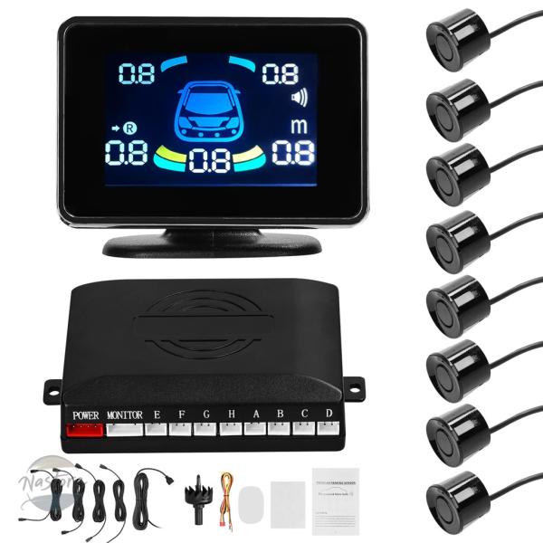 カスタムパーツ カスタム フロント リア サウンド パーキングセンサーリバースレーダーシステム＆サポートハザード/ブザー8つ カスタムパ当店の商品は海外製品が主となります。画像をよくご確認お願いします。・商品はTOPもしくは、オプションでご...