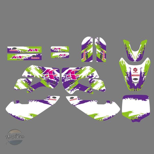 バイク キット カワサキ kx65 kx 65 2000-2015 klx110 klx 110 2000-2009 部品 カスタムパーツ アクセサリー