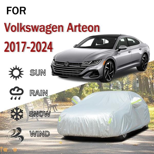 FOR VOLKSWAGEN ARTEON 2017 2024 OUTDOOR PROTECTION FULL 190T CAR COVERS SNOW COVER SUNSHADE DUSTPROOF EXTERIOR ACCESSORIES