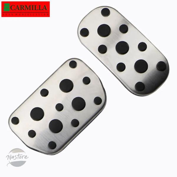 トヨタ トヨタ カバー CARMILLAで ハイラックスREVO 2015 18 2019 21 ステンレス 自動ペダル