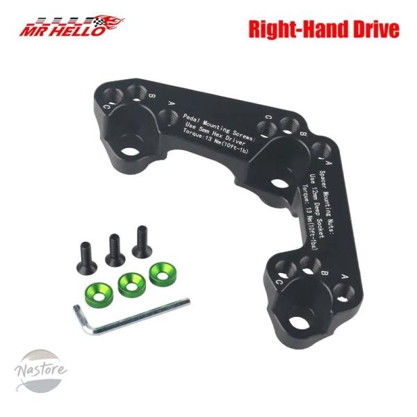 ホンダ honda ハンドル シビックジャズfk2fk8 gk5 14 rhdアルミペダルスロットルスペーサー 右 部品 カスタムパーツ アクセサリー
