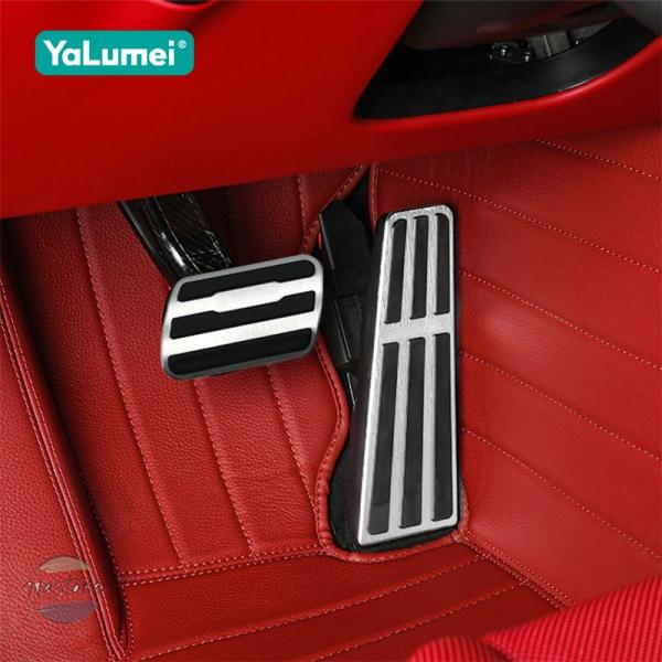 カバー ブレーキ ポルシェ PORCHE 718 911 パナメーラ タイカン ボクスター ケイマン アルミ フットペダル燃料アクセルペダル滑り止め パッド