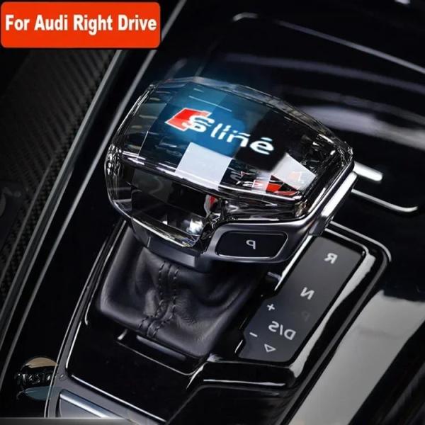 アウディ audi ヘッド ハンドル カスタム クリスタルギアレバー a4l a5 a6 a7 q5l q7 内アクセサリー ギア 部品 カスタムパーツ アクセサリー