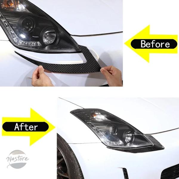 日産 z33 カバー ヘッドライト アクセサリー カスタム 350z 2003-2006 カスタムパーツ 部品 アクセサリー当店の商品は海外製品が主となります。画像をよくご確認お願いします。・商品はTOPもしくは、オプションでご選択した商品...