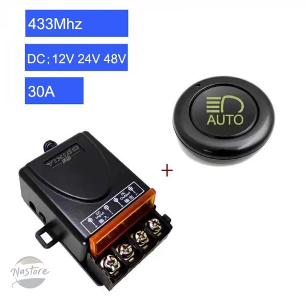 リレー 12v 24v 48v 433mhz dc ワイヤレス リモート コントローラー スイッチ 汎用 カスタムパーツ 部品 アクセサリー当店の商品は海外製品が主となります。画像をよくご確認お願いします。・商品はTOPもしくは、オプション...