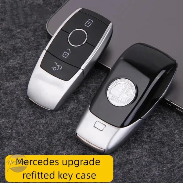 リモートキーバックカバー ケース C E S クラス E260L E200L E300L C260L E320L GLE350 S320 AMGリフィットシェル