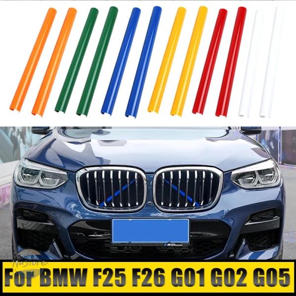 BMW X3 G01 F25 X4 G02 F26 X5 G05 2011 2015 24 車 フロント グリル トリム ストリップカバー
