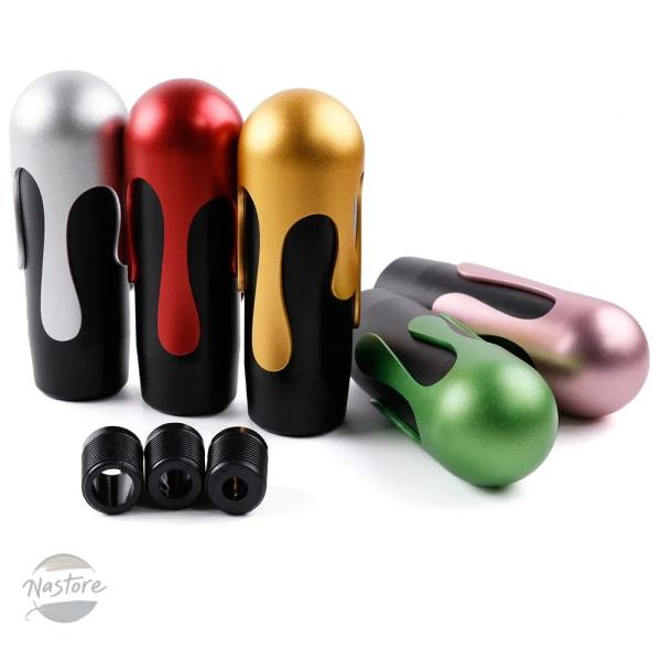 LIKEWISE STYLE クリエイティブデザイン アイスクリーム マニュアル 車 ギアスティック シフト ノブ アルミ シフター レバー ヘッド