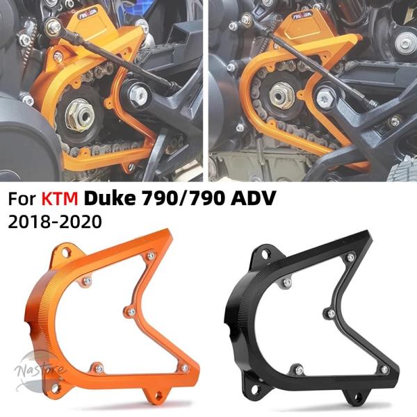 BDJ デューク 790 ADV バイク チェーン カバー チェーン ガード フロント スプロケット プロテクター カバー ケース KTM 790 ADVENTURE 2018 2019 2020