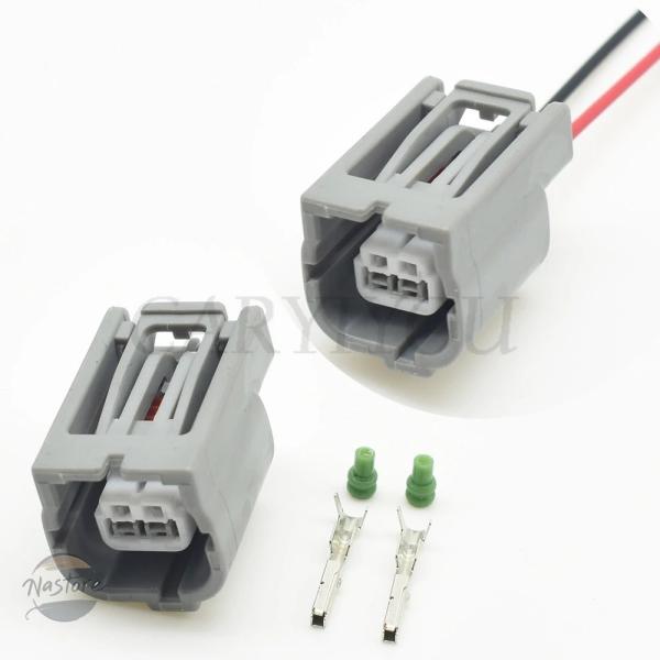 2ピンメス自動車 防水 コネクタセンサーウィンカー フォグランプ プラグ7287 8642 40 HDL 200 ホンダ