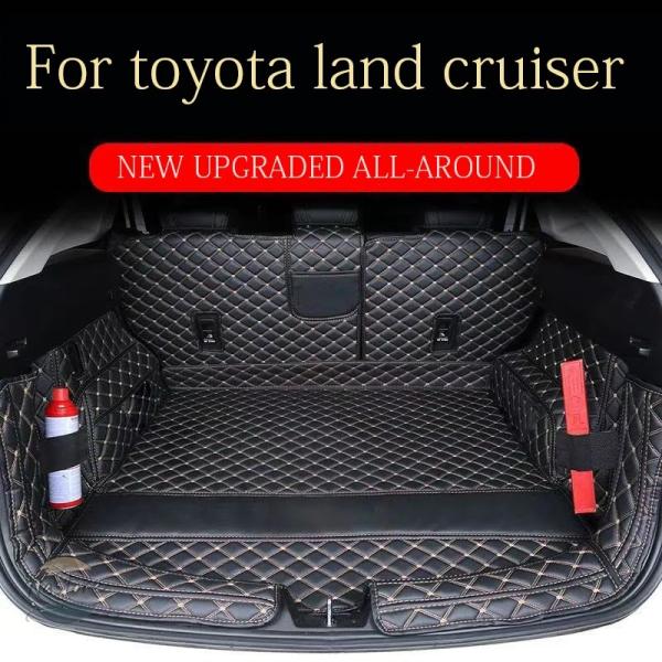 トヨタ ランドクルーザー プラド J120 2002?2009 3D カスタム トランク マット ? 全ウェザー型カーゴライナーアクセサリー