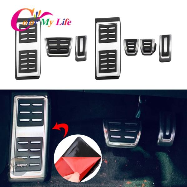 VOLKSWAGEN VW T ROC T CROSS GOLF 8 MK8 2017 2023 車 ペダル TROC TCROSS ステンレス ガスブレーキ ペダル パッド カバー