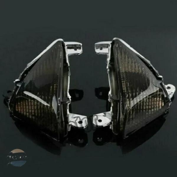 カワサキ ZX14R ZX 14 ZZR1400 2006 2011 ZG1400 GTR1400 2008 2011 バイク スモーククリア ウィンカーライト インジケーター レンズ