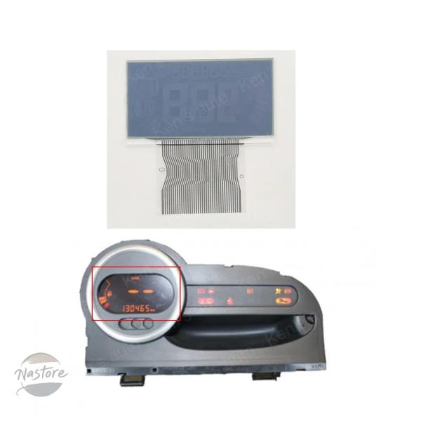 ルノー トゥインゴ II 2 MK2 2007-2012 用 LCD ディスプレイ 計器クラスター画面 スピードメーター ダッシュボード