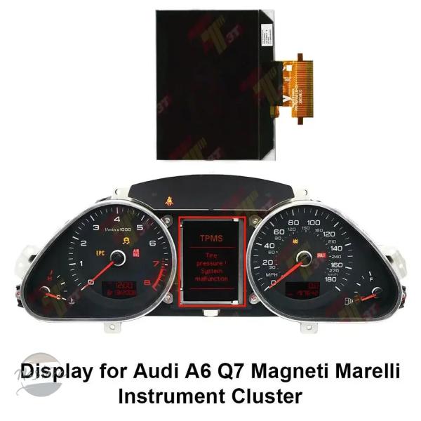 Audi A6 Q7 Magneti MarelliダッシュボードLCDディスプレイ計器クラスター交換用カーエレクトロニクスアクセサリー