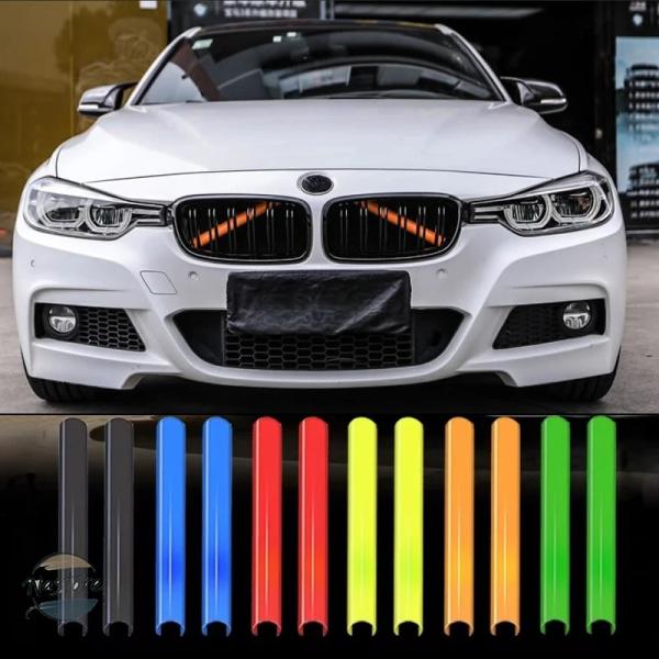 BMW X3 X4 X5 G01 G02 G05 F25 F26 F30 F34 F36 F20 F21 F22 1 2 3 4 5 6 7シリーズアクセサリー用車フロントグリルトリムストリップカバー