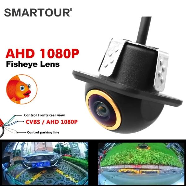 汎 CCD AHD/CVBSパーキングリアビュー カメラ 180度魚眼ナイトビジョン 防水 リバースオートバックアップ カメラ