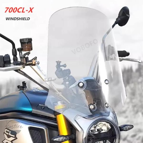 700CL ENTURE 700 CLX 700CLX CLX700 スポーツ バイク ウィンドスクリーン スクリーン ウィンドデフレクター 高め 幅広 ウィンドシールド