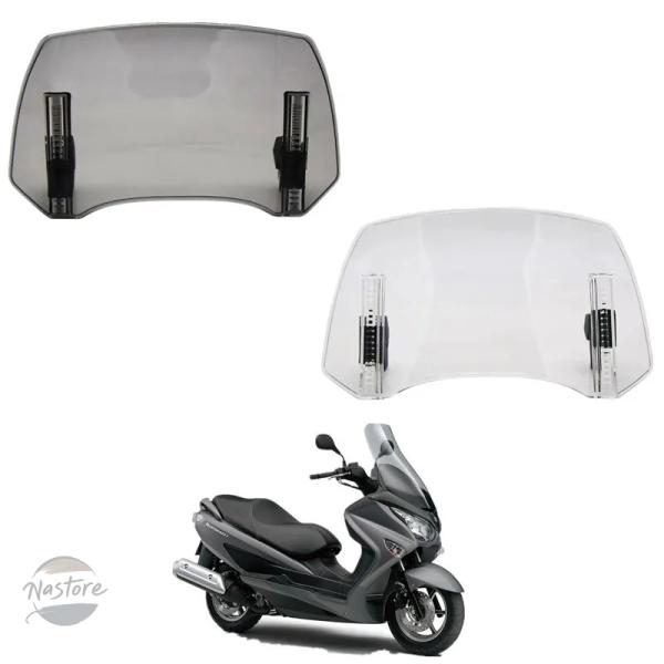 スズキ BURGMAN 125 150 200 250 400 GS500F DL650 DL1000 調整式 ウインドスクリーン ウインドシールドエクステンション スポイラー ウインドパーツ