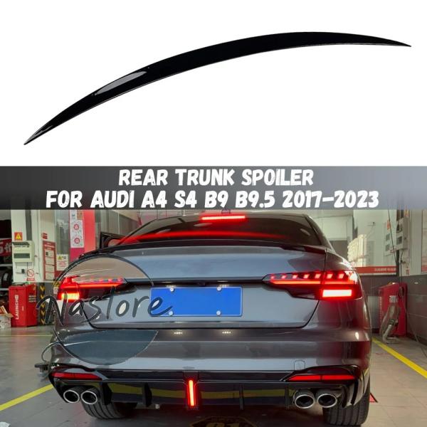 アウディ audi a4 スポイラー リア キット s4 b9 b9.5 tdi tfsi 2017-23 ウイングトランクキャップボディチューニング カスタムパーツ 部品当店の商品は海外製品が主となります。画像をよくご確認お願いします。・...
