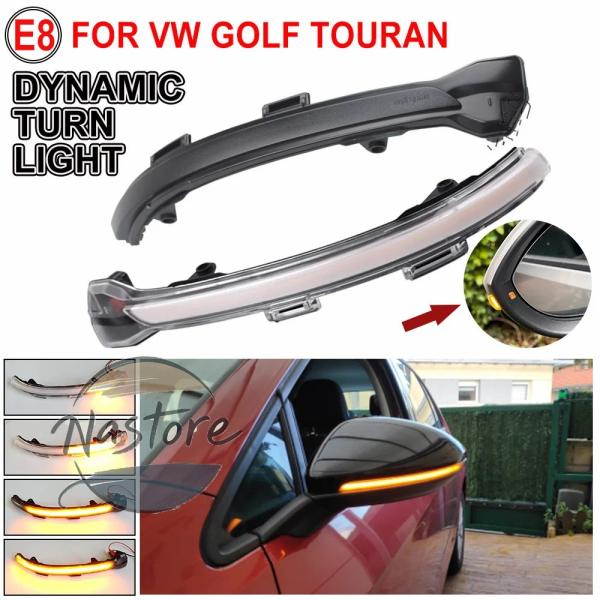 mk7 ミラー vw golf 7 7.5 gti r sportsvan touran l ii ledサイドフラッシュライト ダイナミックウィンカー カスタムパーツ 部品 アクセサリー当店の商品は海外製品が主となります。画像をよくご確認...