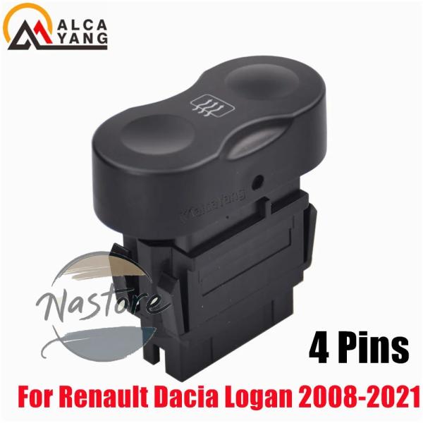 リア ウィンドウ制御スイッチボタン defrost加熱 カー endault dacia logan 2008 2021 6001546145 8200710682 部品 カスタムパーツ アクセサリー当店の商品は海外製品が主となります。画像...