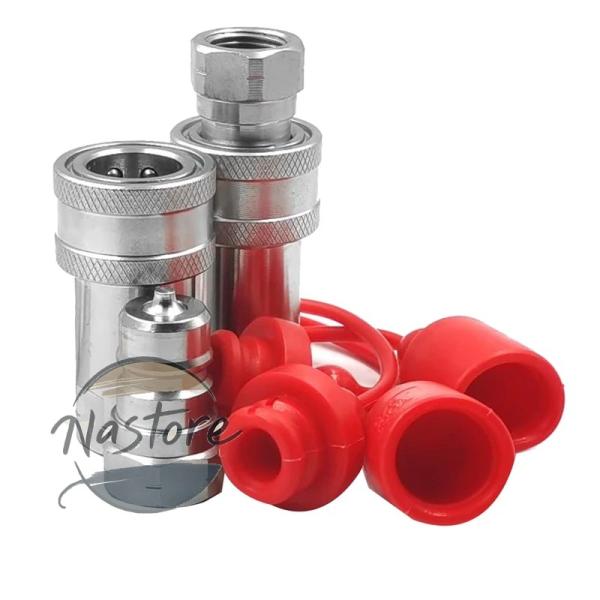 iso7241 油圧カプラー 1a 3 8インチ nptスレッド 防塵キャップ クイック接続カプラー カスタムパーツ 部品 アクセサリー当店の商品は海外製品が主となります。画像をよくご確認お願いします。・商品はTOPもしくは、オプションでご...