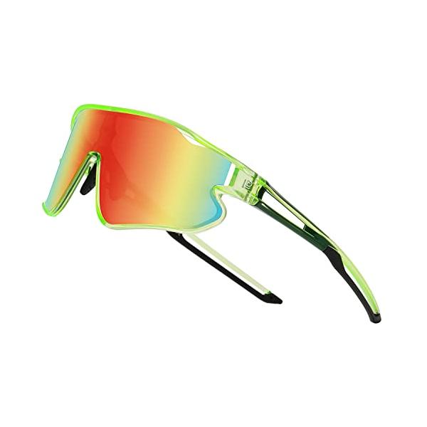 スポーツグリーン・オレンジ/Free Size/-・Color:グリーン・オレンジ・子供用に特別に設計されたサイズとフィット感で、快適で確実な装着を提供します。子供の顔に合わせて調整なノーズパッドとテンプルが付いています。・高品質のポリカー...