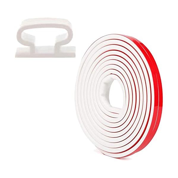 ホワイト/10mm*6mm*6M/-・Size:10mm*6mm*6MColor:ホワイト・パッケージ個数:1・高品質の材質AMXIKIN-当社の製品は、耐摩耗性、耐熱性、弾力性に優れた高密度シリコーン素材で作られています。劣ったゴムを拒否...