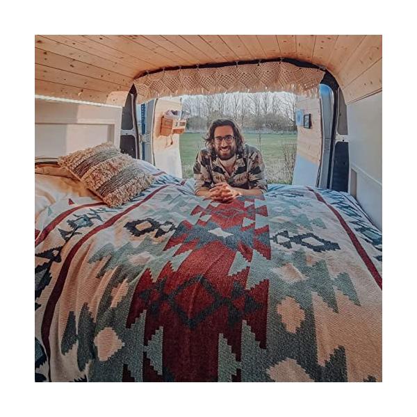 おしゃれ格拉斯/160X220cm/-・Color:格拉斯Size:160X220cm・パッケージ個数:1・ピクニック、車中泊、旅行、バンライフ、キャンピングカー、キャンプ、グランピング・テーブルクロスとして活用しているキャンパーもたくさん...