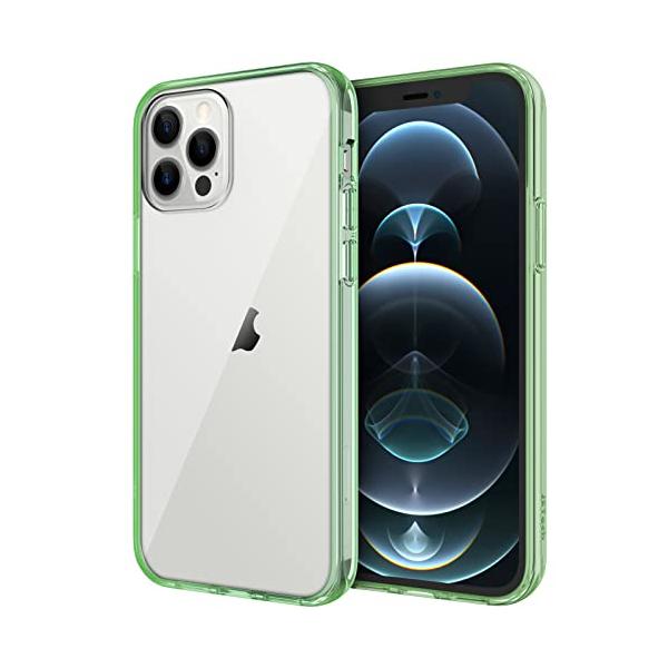 ミッドナイトグリーン/6.1インチ/3541E・Color:ミッドナイトグリーン・パッケージ個数:1・ワイヤレス充電をサポートします。iPhone12 / iPhone12 Pro (6.1インチ) のために専門設計・高品質のPCとTPU素...