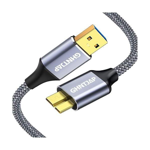 -/1M/-・Size:1M・?充電&amp;データ転送同期USB2.0の最大転送速度480Mbpsの10倍以上最大5Gbpsの高速データ転送を実現し、時代の進みにつれて高速データ転送を求めている方々に最適なUSB3.0 MicroB US...