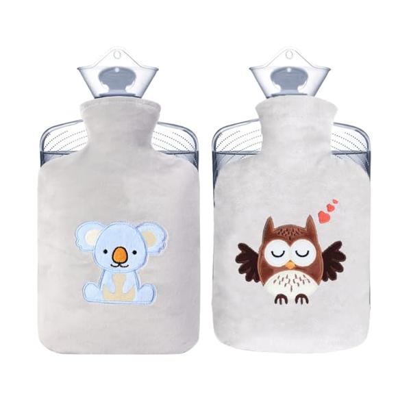 コアラ&amp;フクロウ(2個セット)8/31×19cm/-・Style:コアラ&amp;フクロウ(2個セット)・新しい設計：これまでと一味違う暖かさをご提供するため、ポッチの模様設計を採用しました。滑りにくい模様、柔らかいPVC素材、高保...