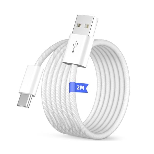 ホワイト/2M/MC58725682・Size:2MColor:ホワイト・プラグアンドプレイのCarplay対応ケーブル:対応iPhone 16 15シリーズ用のこの車用 USBA to C充電ケーブルは専門的に何千回もテストされており、最...